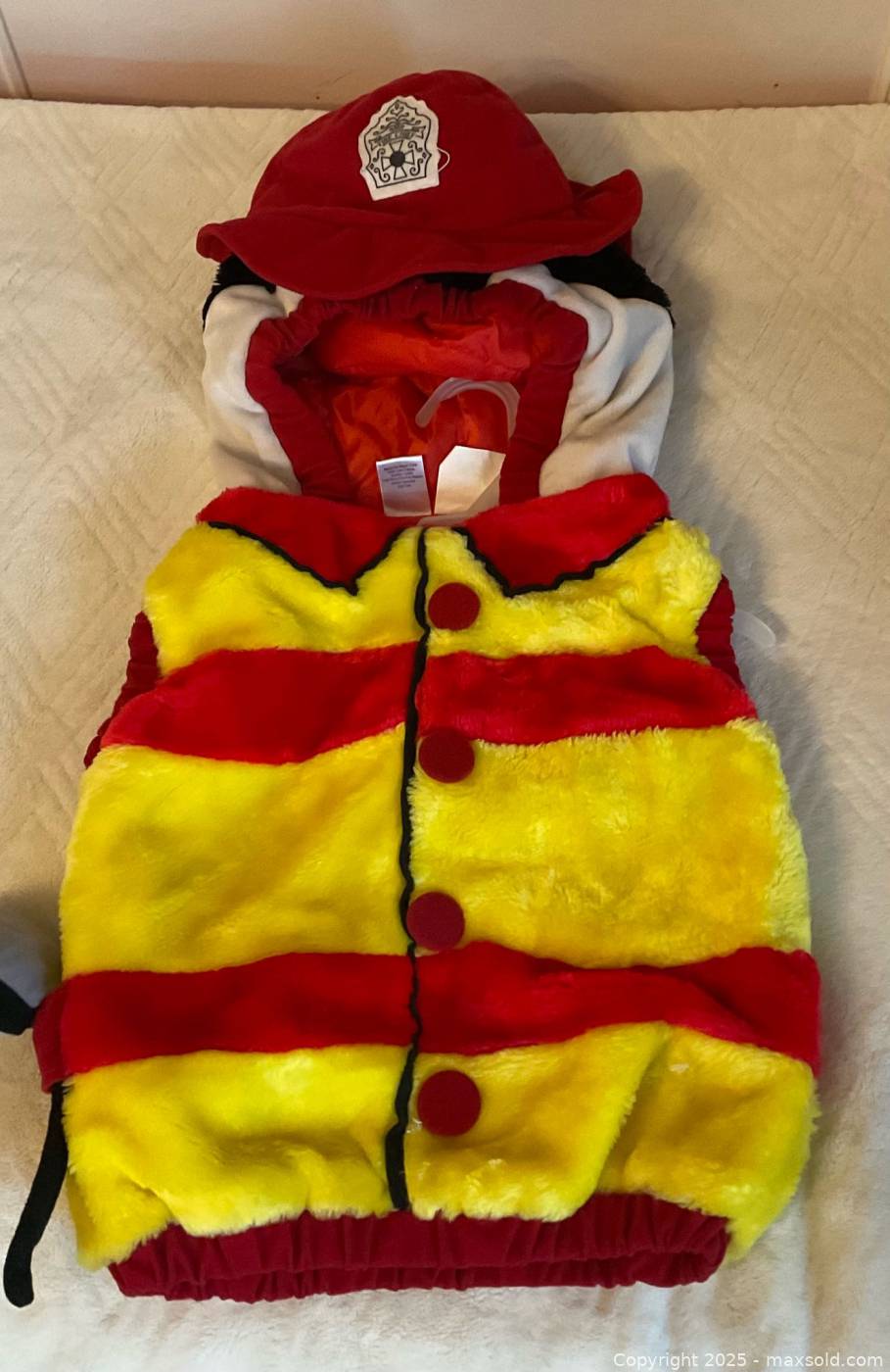 Infant firefighter costume 12–24 months | Maxsold