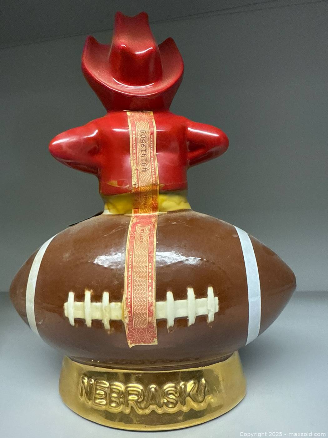 Oil Lamp, Jim Beam Nebraska Centennial & Ezra Brooks Go Big Red ...