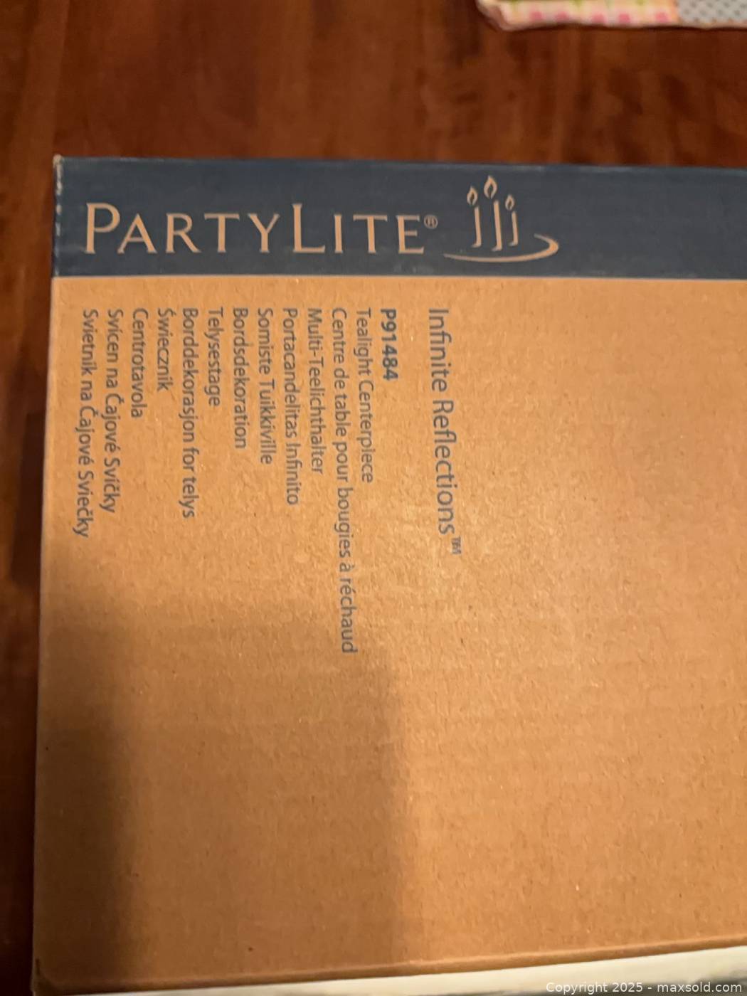 PartyLite Infinite Reflections Tea Light Holder | Maxsold