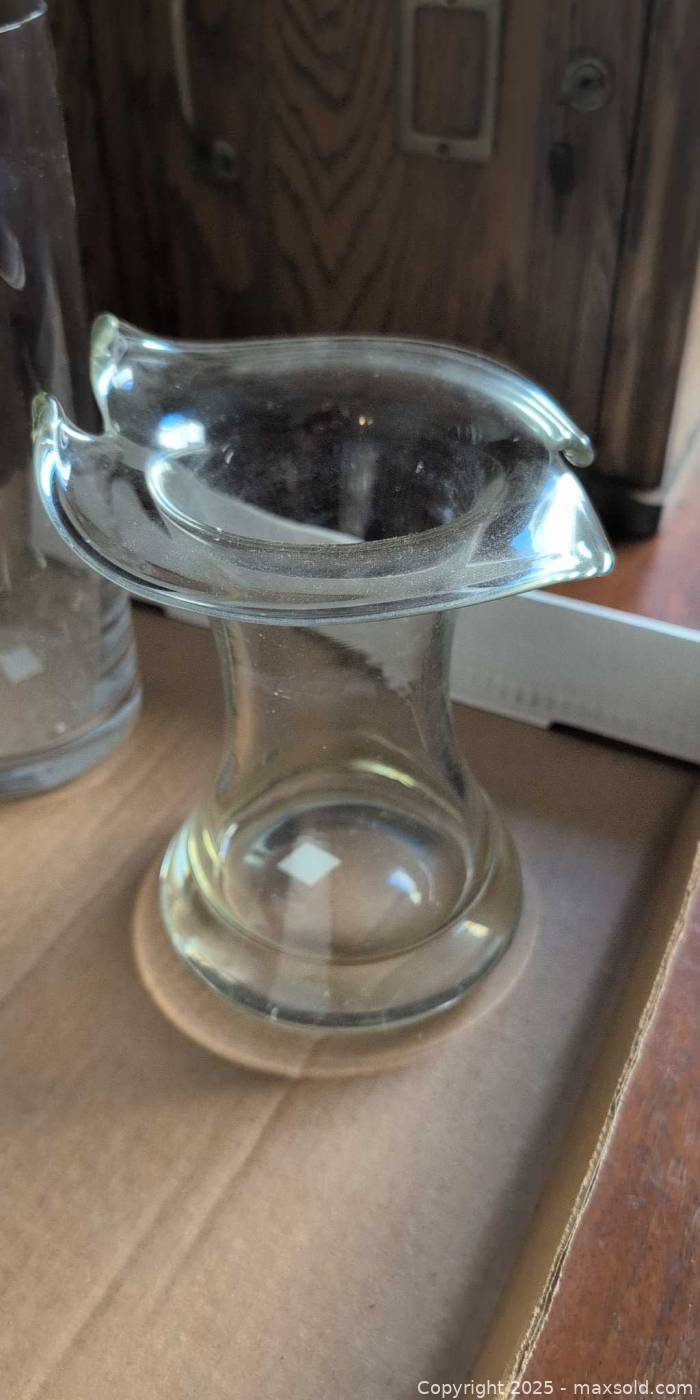 Assorted Glass Vases, 6 Pieces | Maxsold