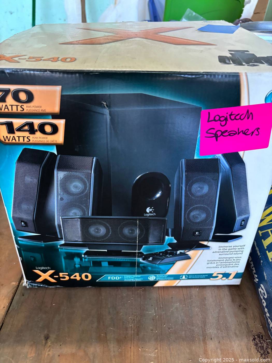 Logitech X-540 5.1 Speaker System | Maxsold