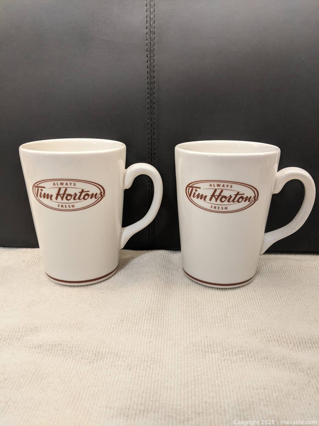 Tim Hortons "Always Fresh" Coffee Mugs | Maxsold