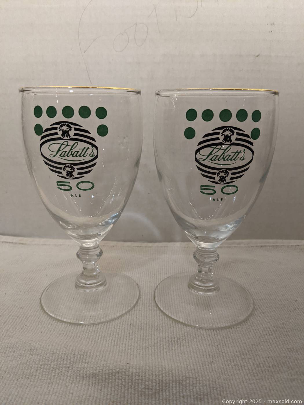 Vintage Labatt's 50 Ale Beer Chalices | Maxsold