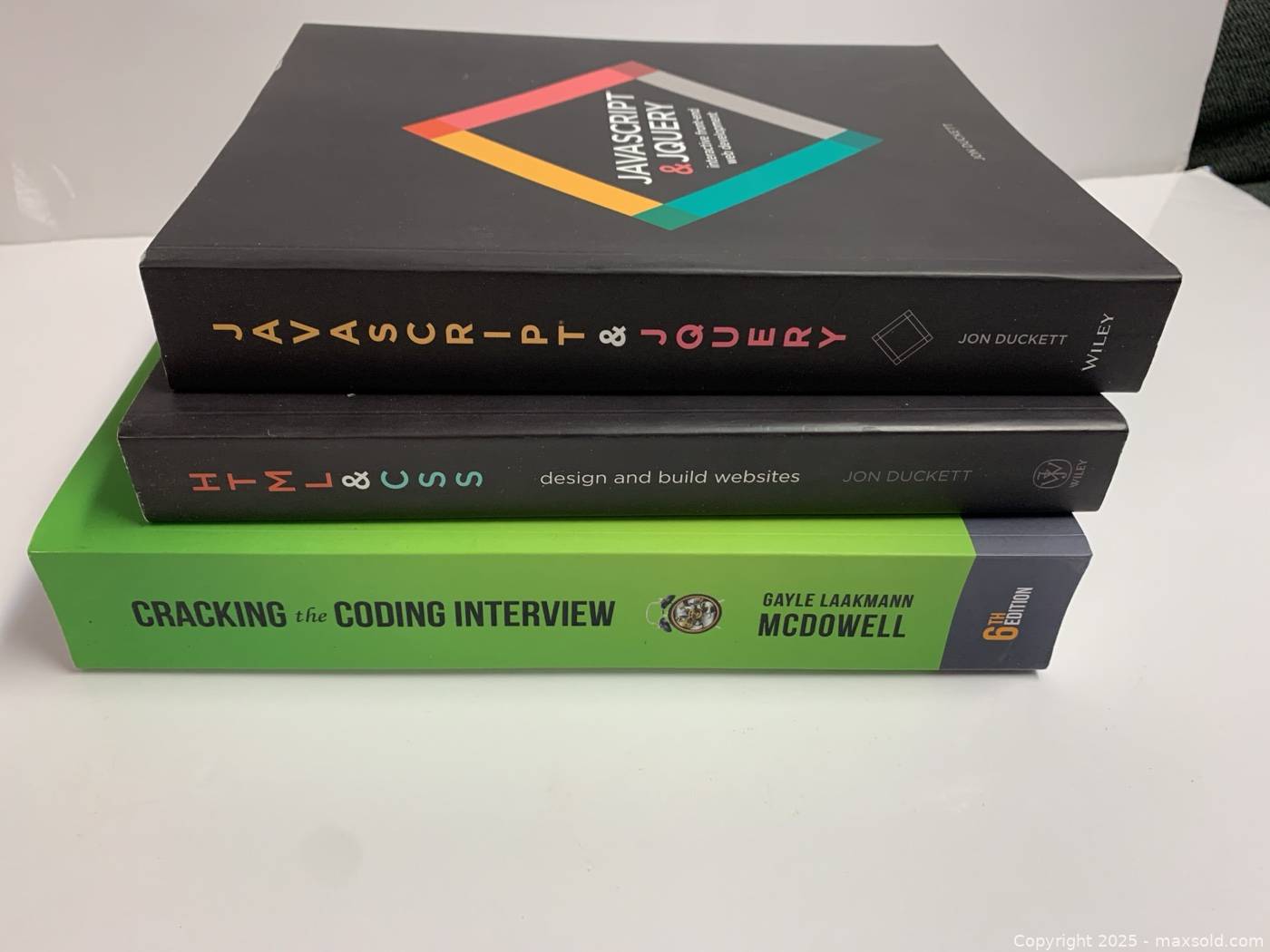 JavaScript & jQuery, HTML & CSS, Cracking the Coding Interview books ...