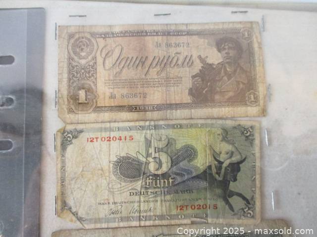 26 Antique To Post-WW2 World Banknotes | Maxsold