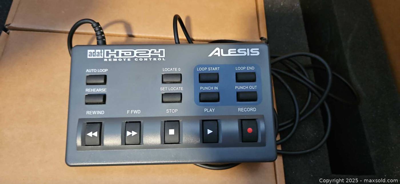 Alesis ADAT HD24 24-Track Hard Disk Recorder With Remote & Cables | Maxsold
