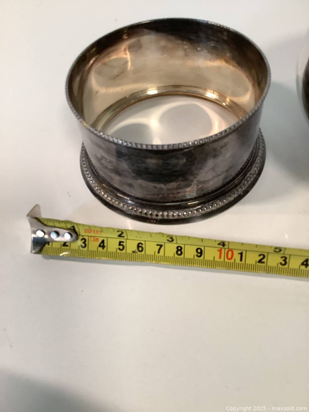 Silver-Plated Footed Serving Bowl & Wine Coaster | Maxsold