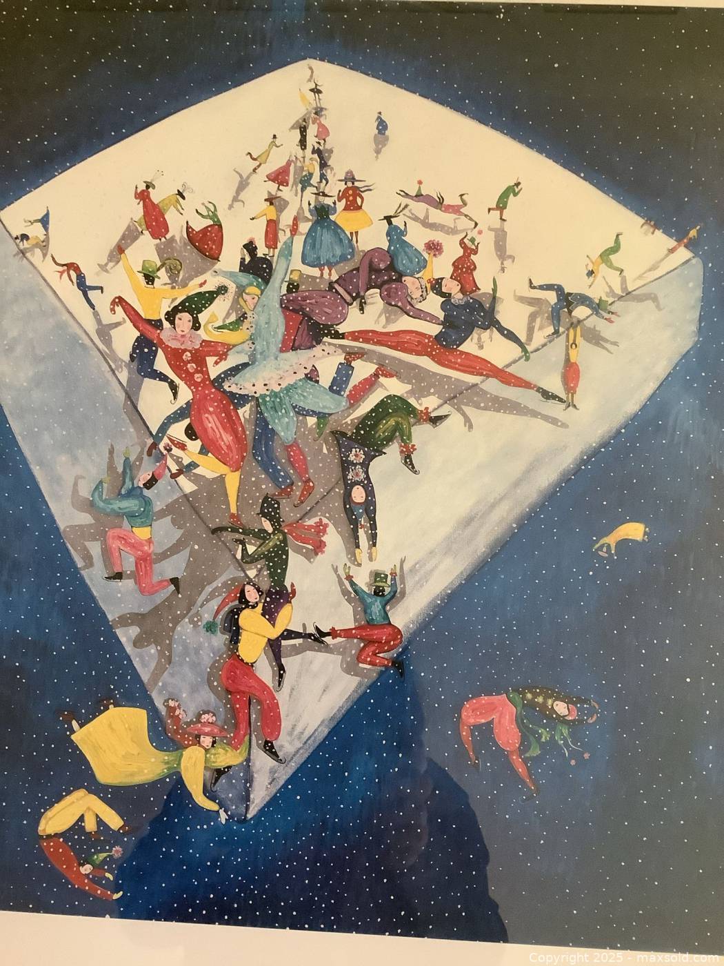 Toller Cranston signed ltd ed print "No Room At The Top" | Maxsold