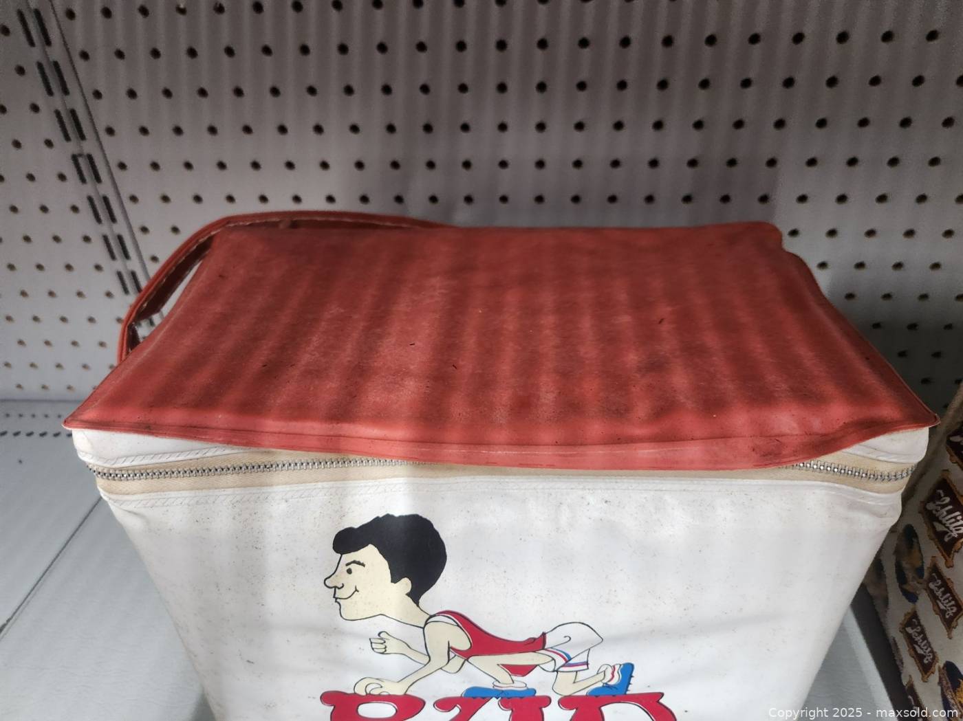 Two vintage soft-sided 12-pack coolers | Maxsold