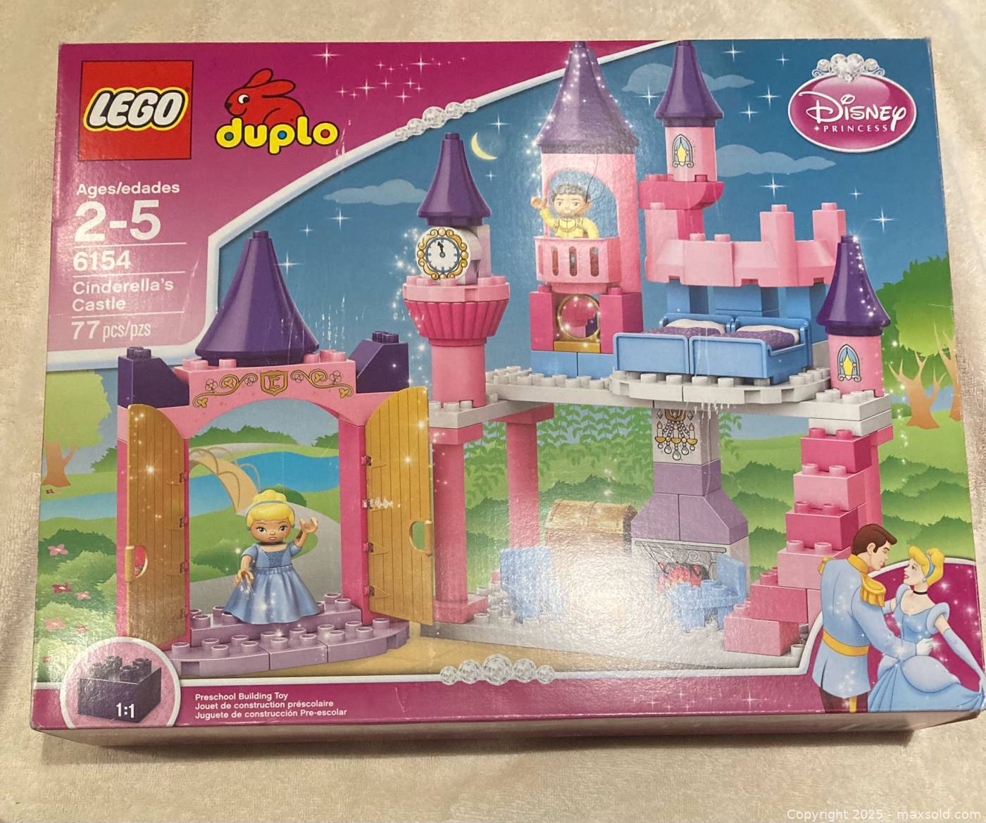 LEGO Duplo 5 Boxed Sets Cinderella Castle & Train | Maxsold