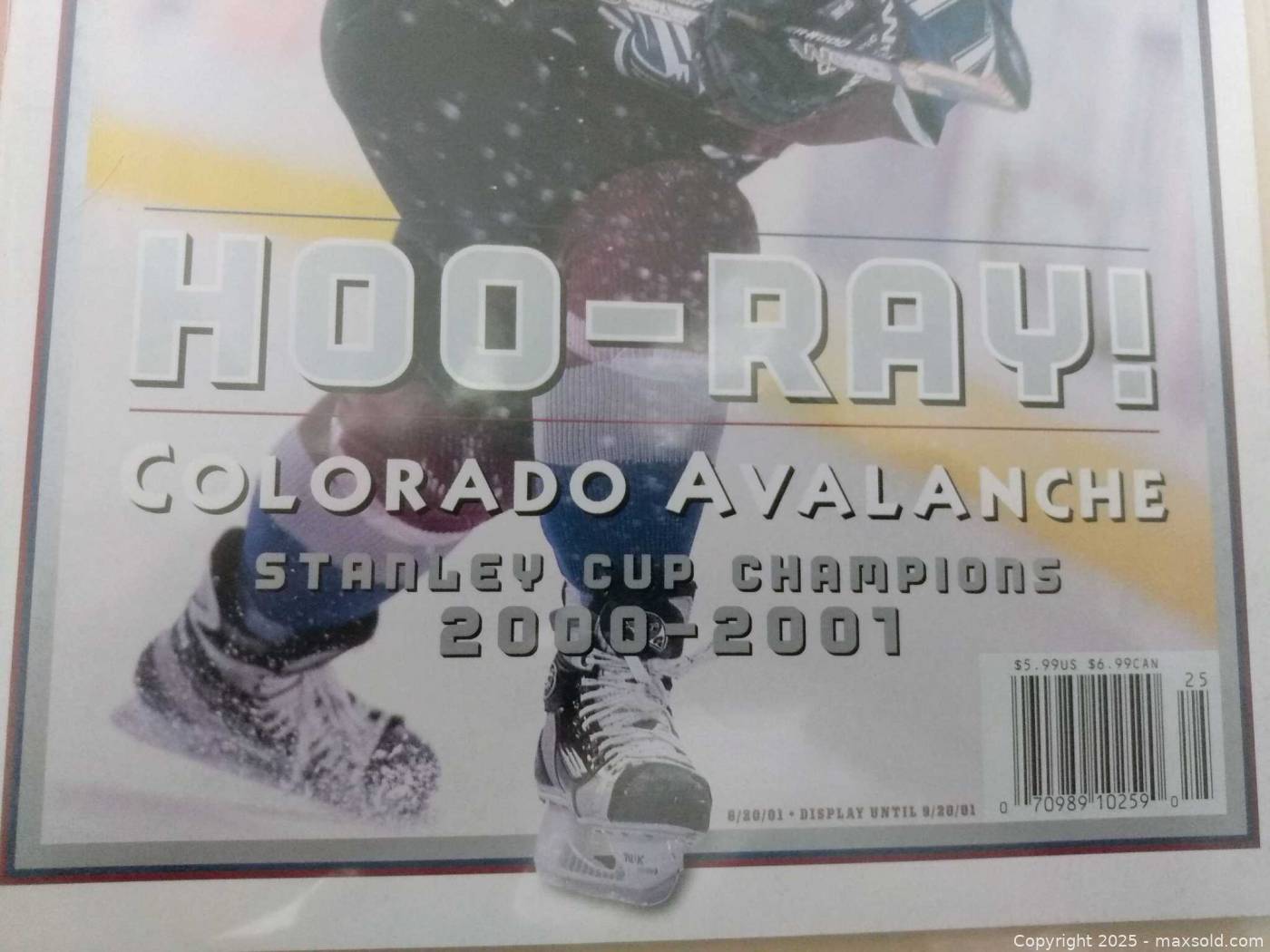 Sports Illustrated Avalanche, F1 & NHL Card Magazines | Maxsold