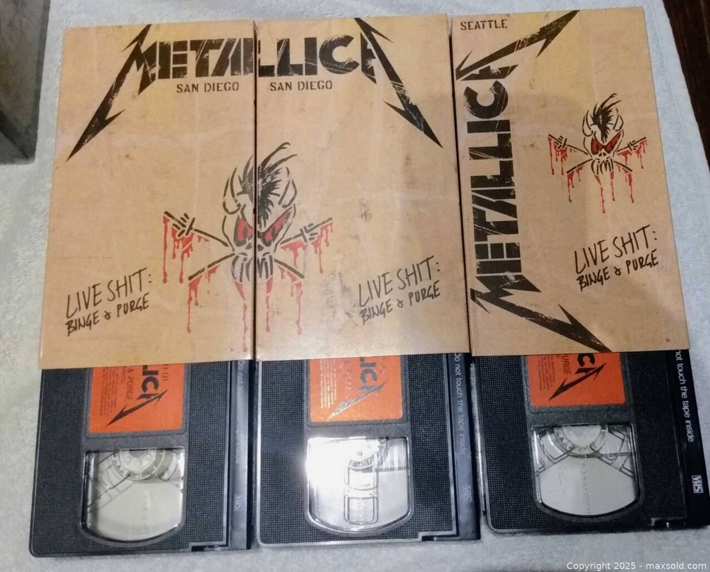 Metallica Live Sh!t: Binge & Purge 1993 box set | Maxsold
