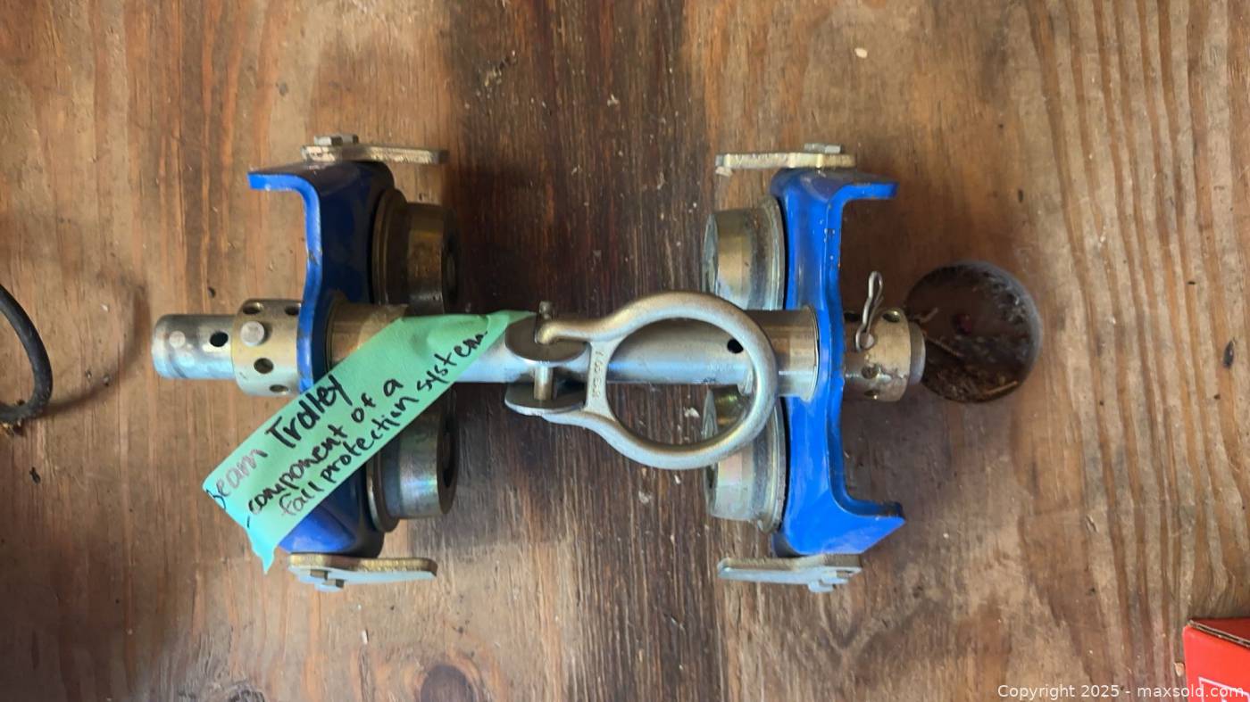 Adjustable Beam Trolley Fall-Arrest Component | Maxsold