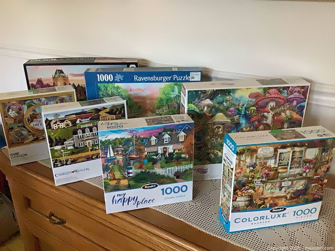 Seven jigsaw puzzles 1000 & 2000 pc | Maxsold