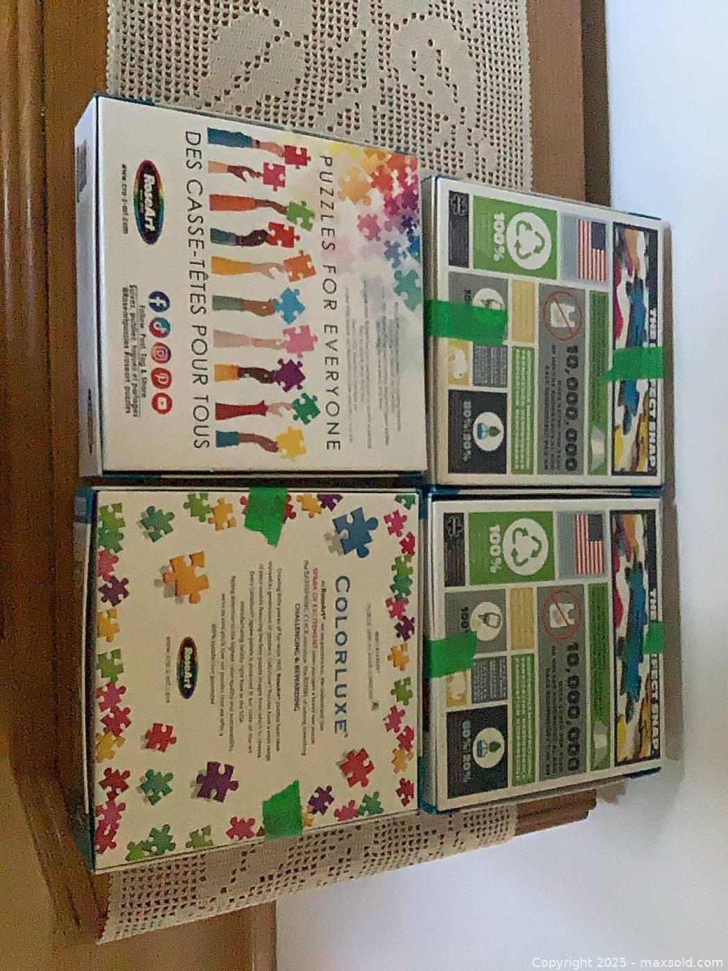 Seven jigsaw puzzles 1000 & 2000 pc | Maxsold