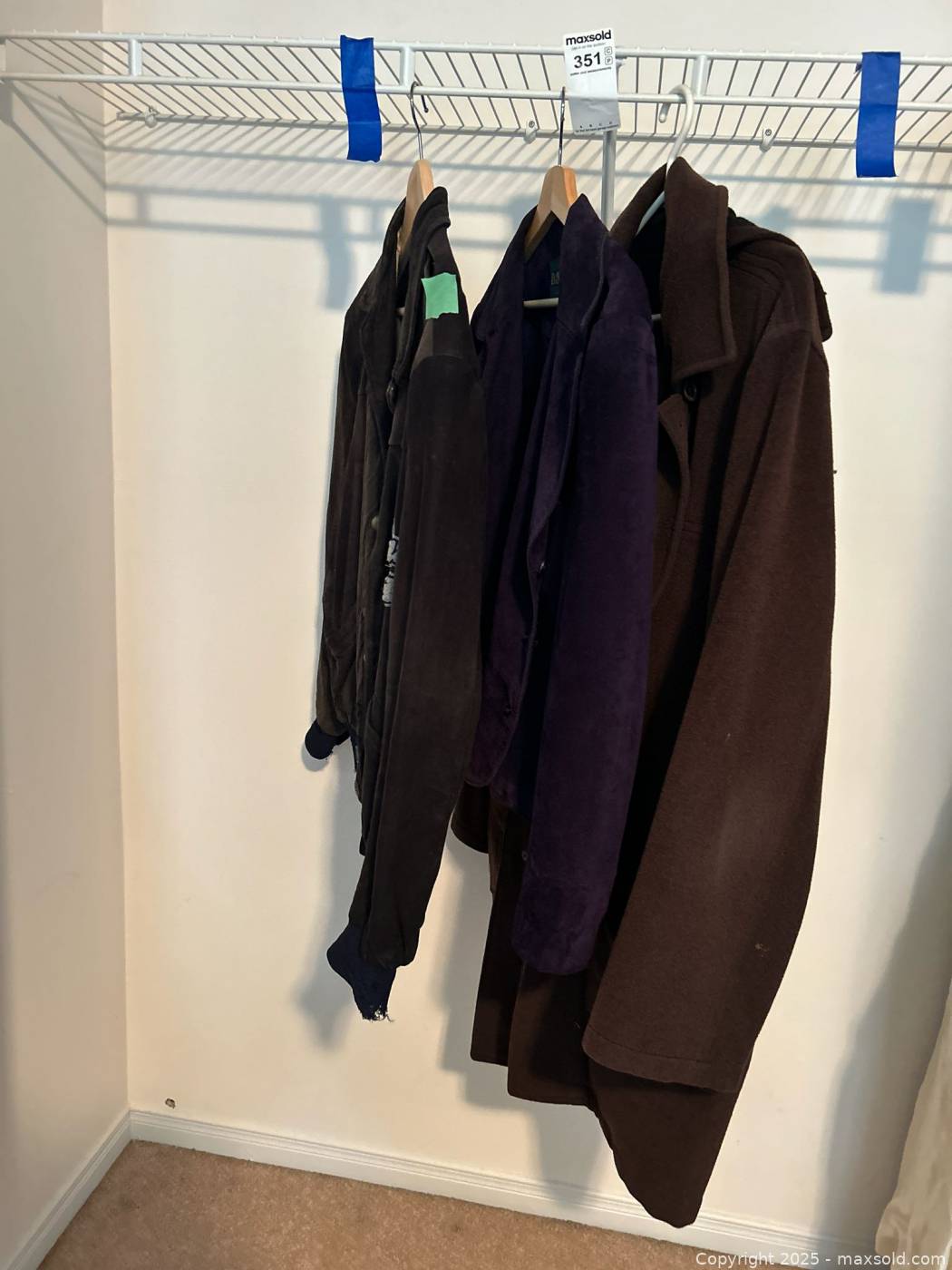 Three jackets: Cambridge hooded coat, St. Michael’s College varsity ...