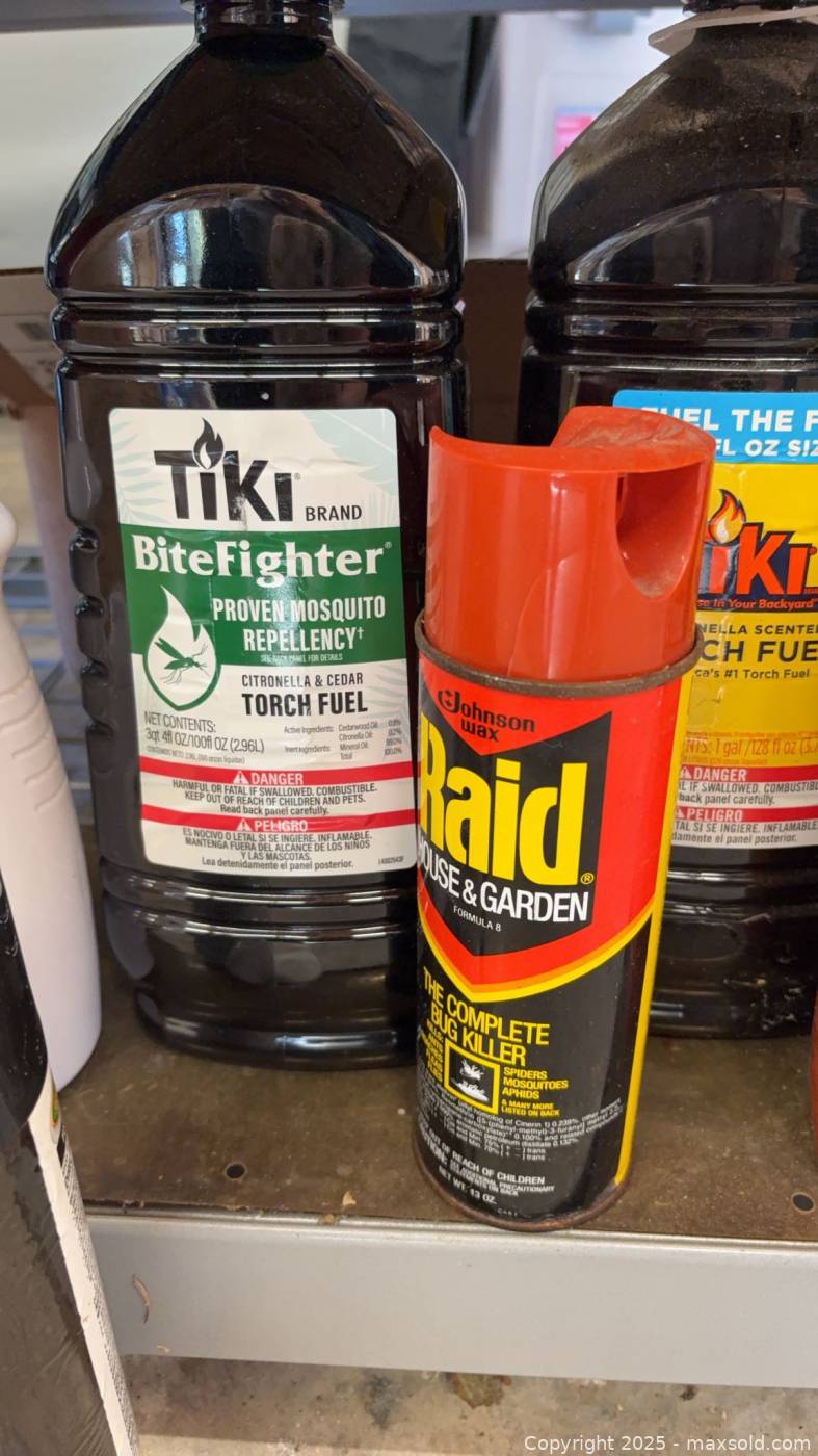 Roundup Weed Killer, Insecticides, Torch Fuel, Acid | Maxsold