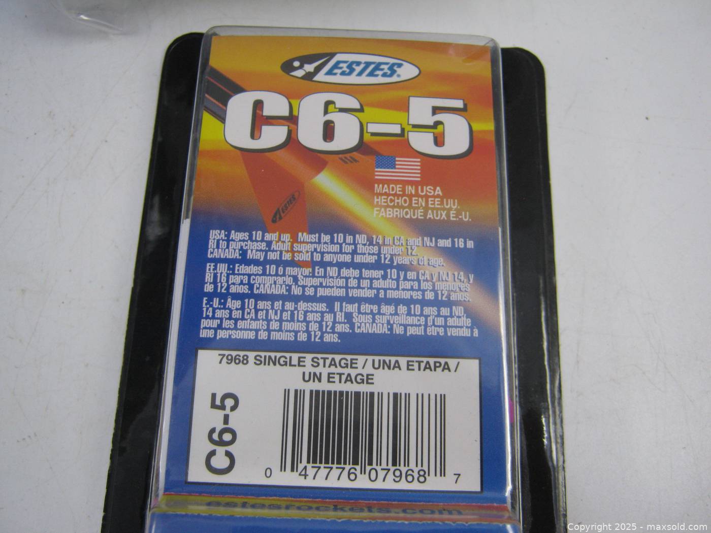 Estes Loadstar model rocket kit with C6-5 engines | Maxsold