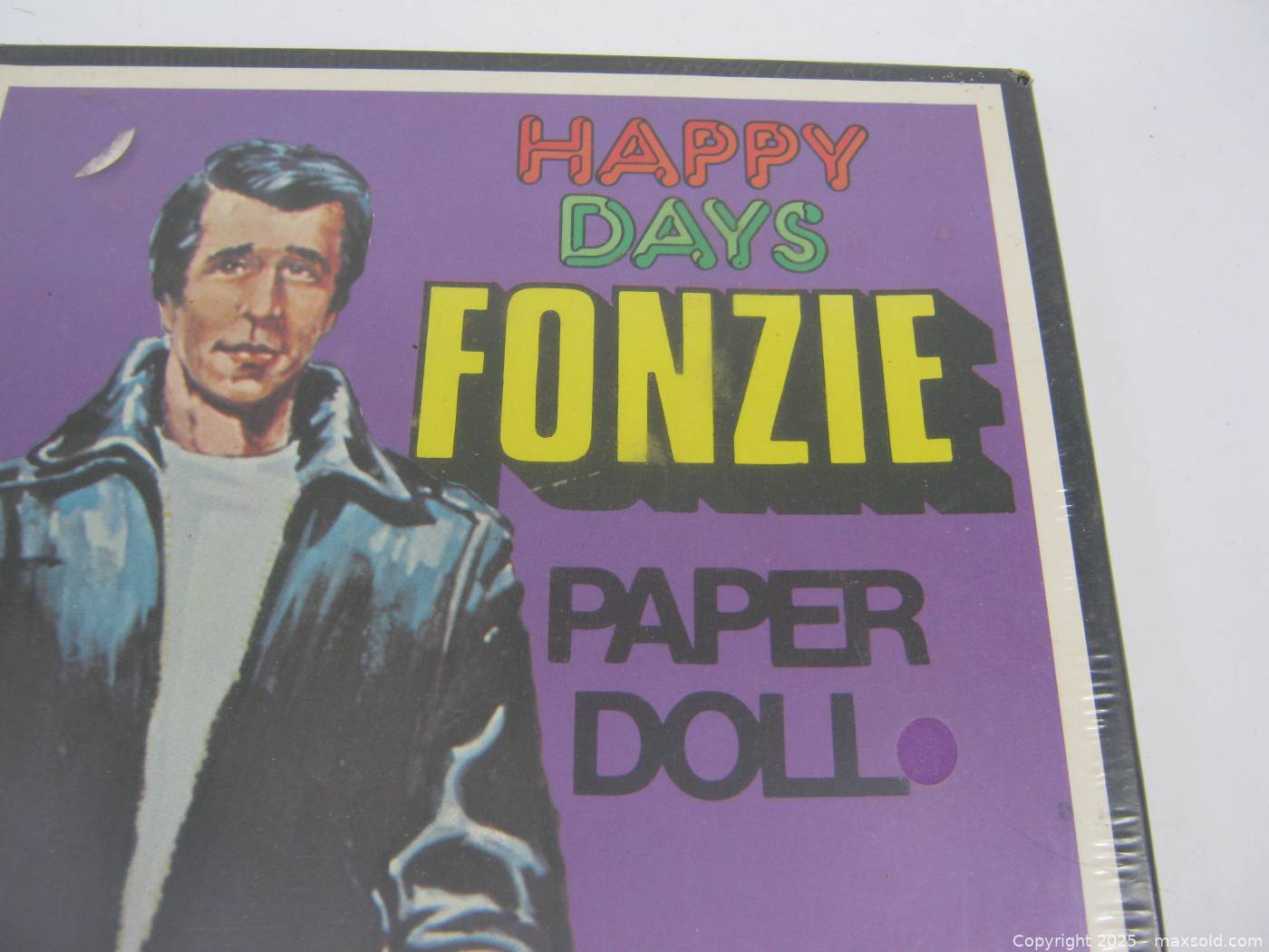 1970s sealed Happy Days Fonzie paper doll | Maxsold