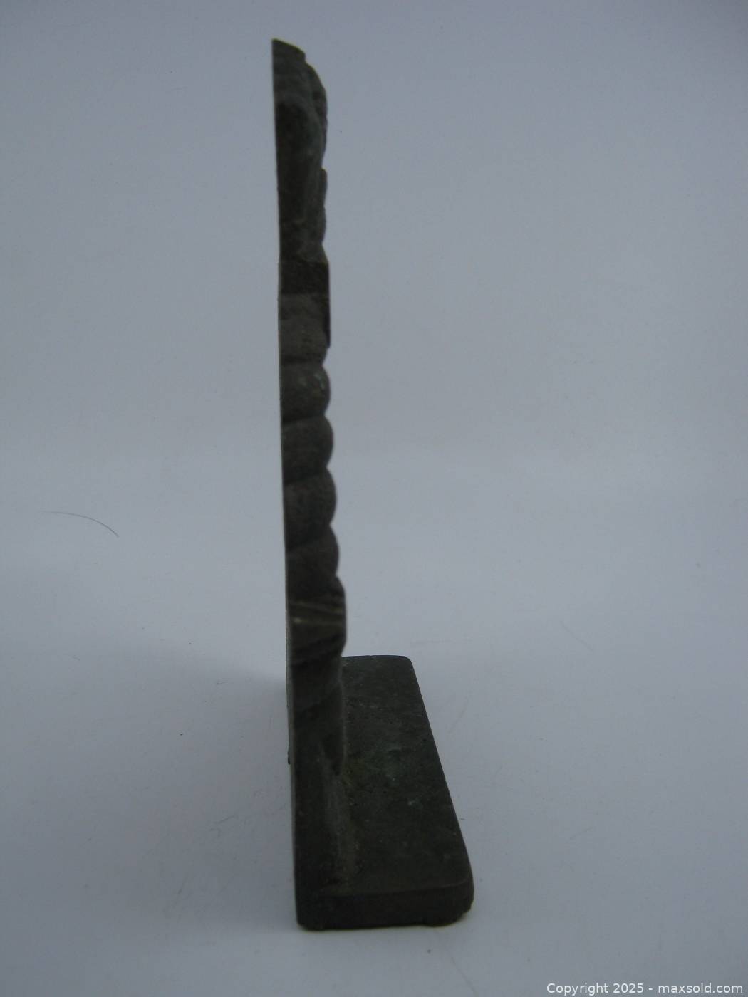 RCN HMCS Warrior cast metal bookend | Maxsold