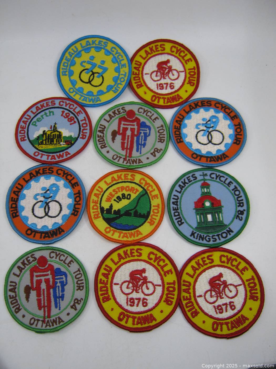 Rideau Lakes Cycle Tour cloth patches 11 | Maxsold