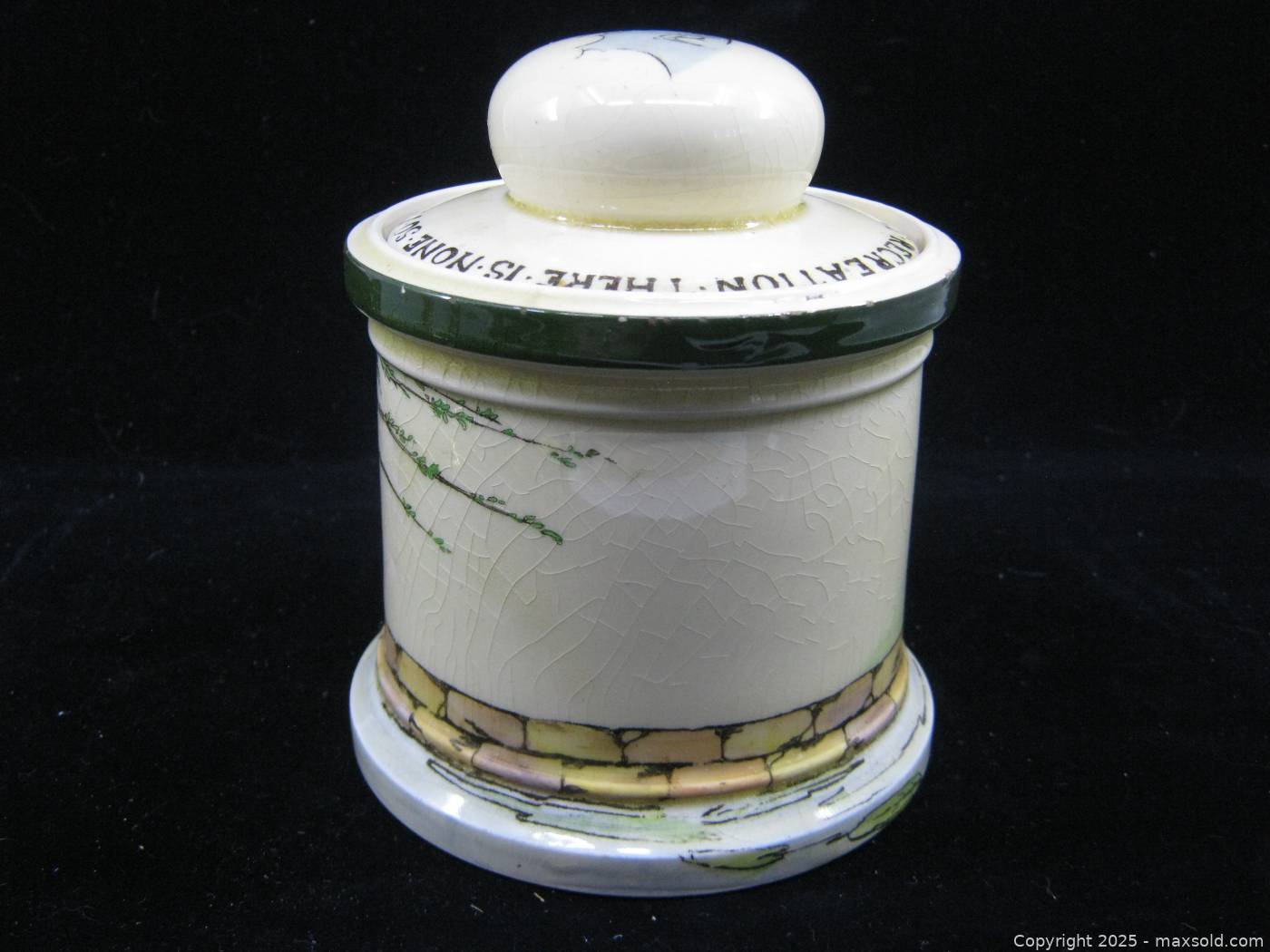 Royal Doulton The Gallant Fishers humidor | Maxsold