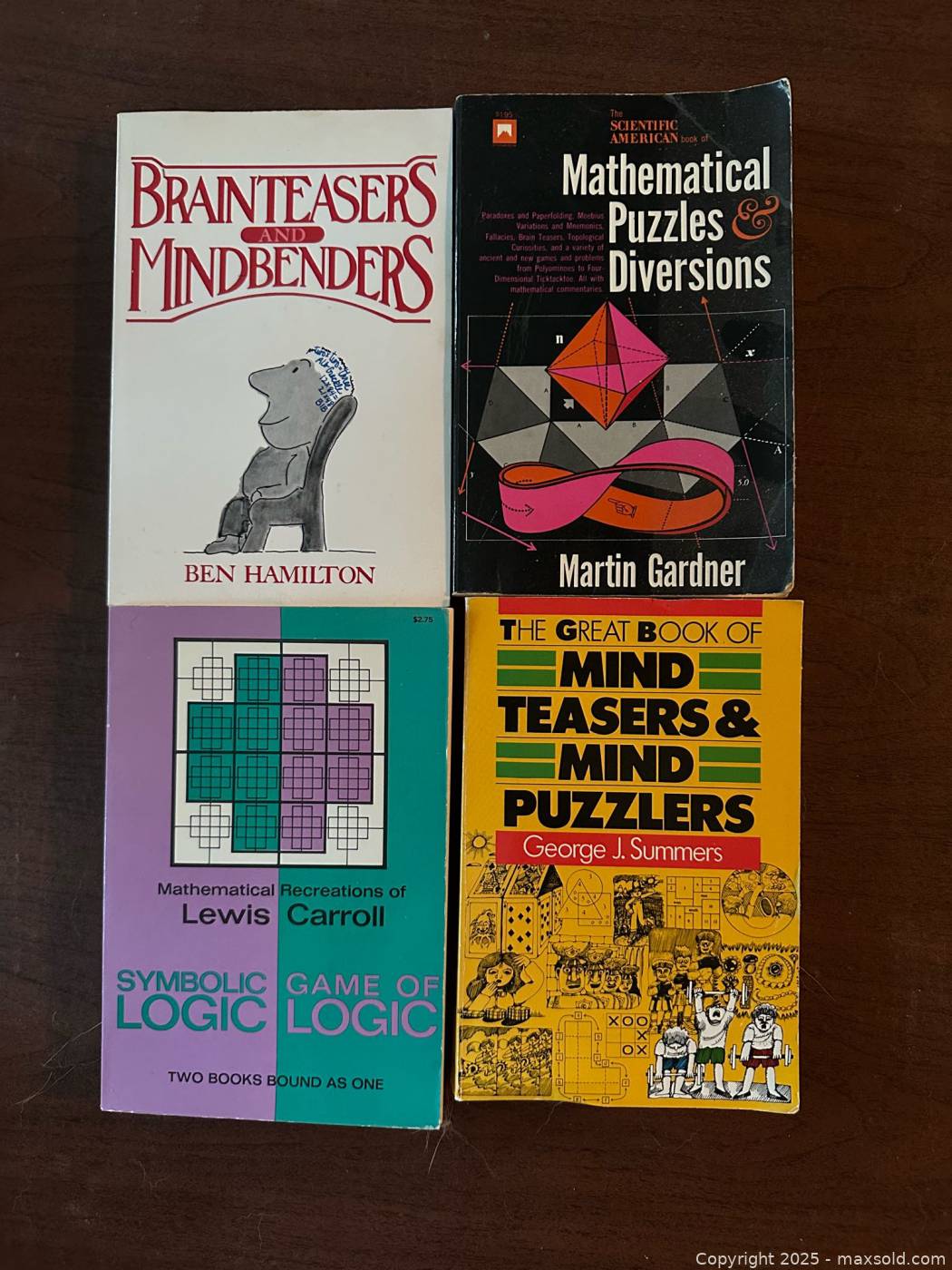 Puzzle books, set of 4 | Maxsold