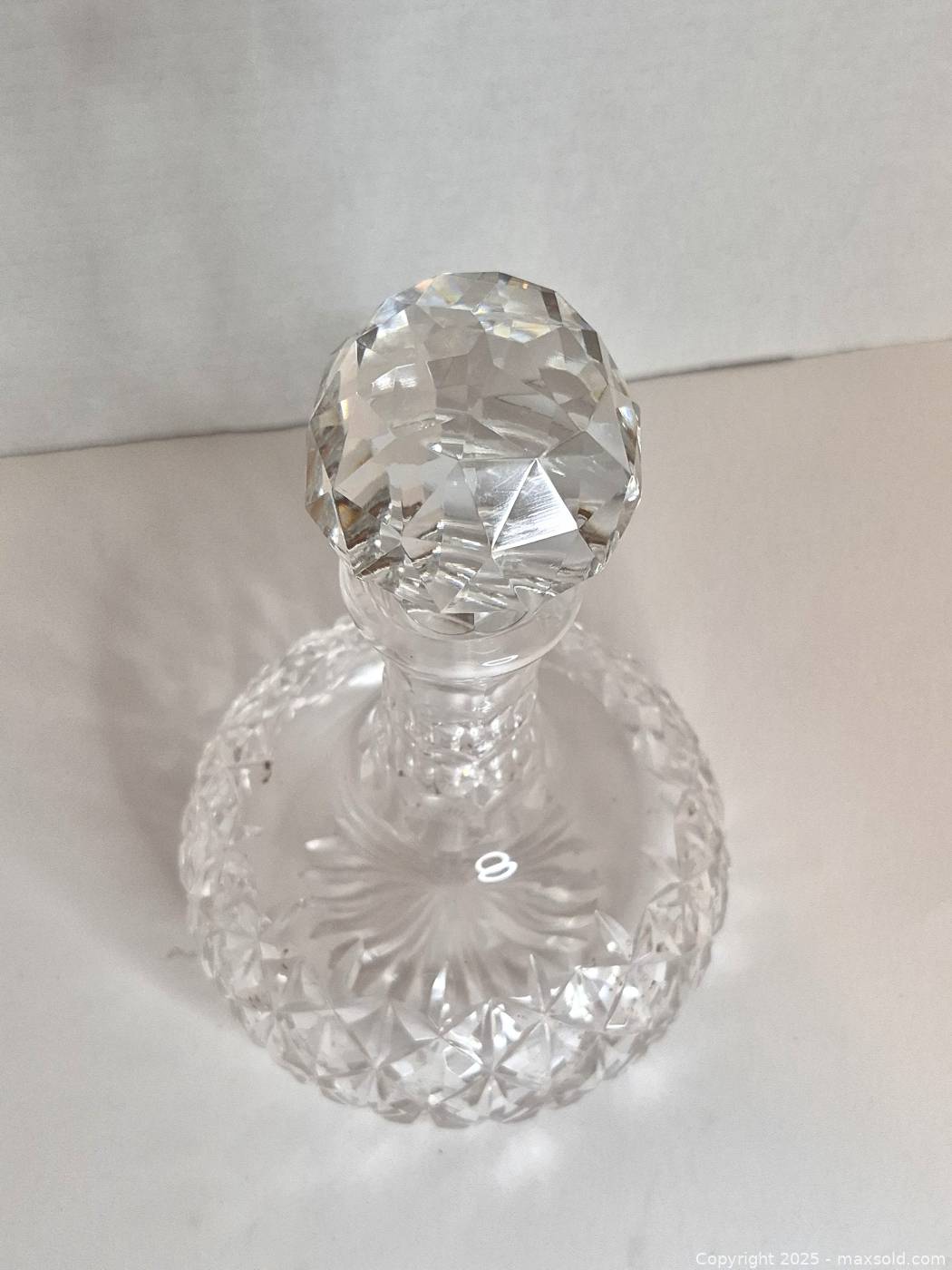 Lead crystal decanter, champagne pliers, Brookstone wine thermometer ...