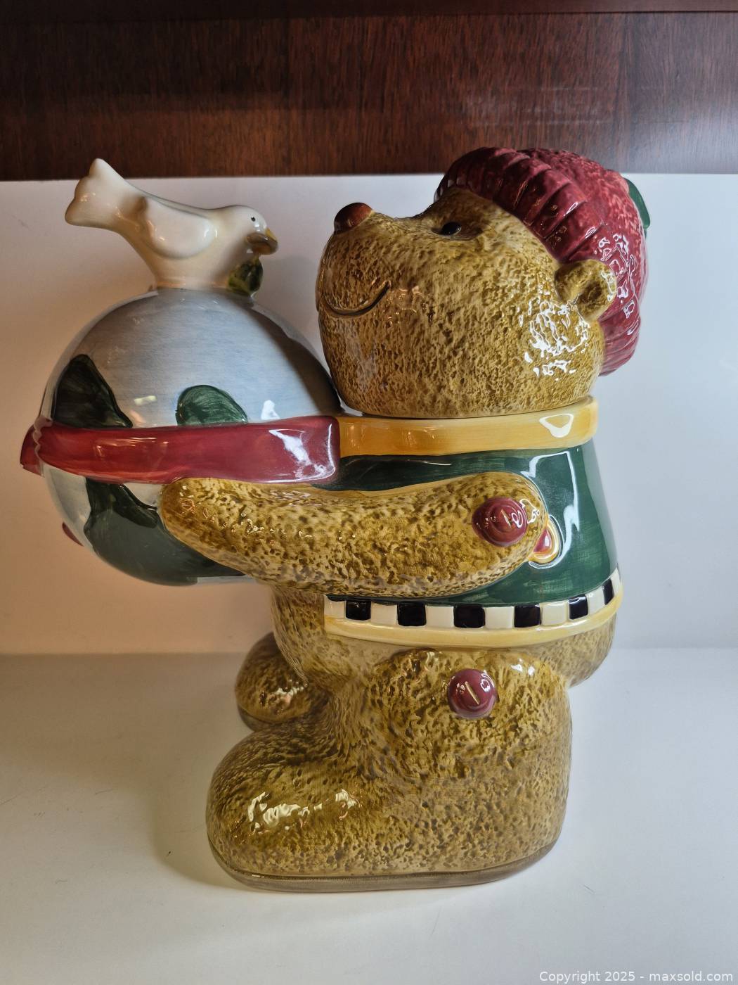 Debbie Mumm Peace Bear Cookie Jar | Maxsold