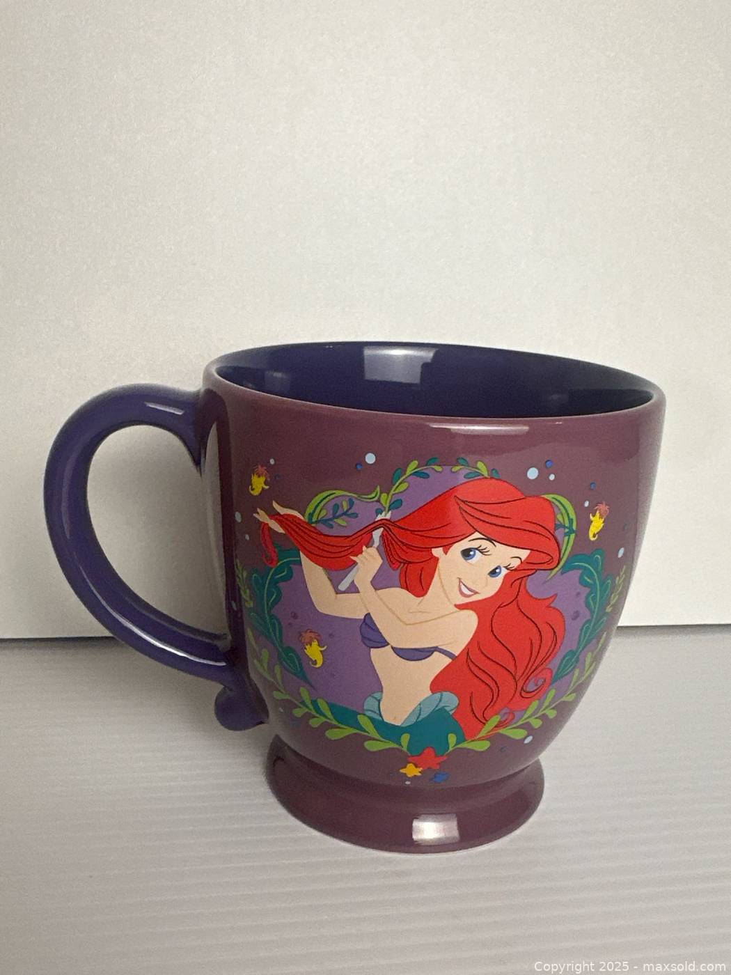 Disney Ariel Purple Ceramic Coffee Mug | Maxsold