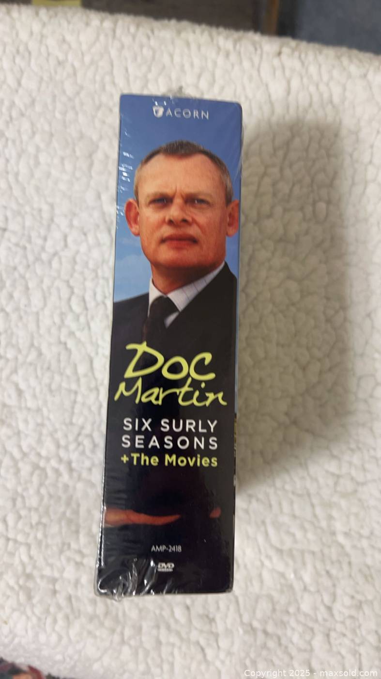 Doc Martin Six Surly Seasons + The Movies 16-Disc DVD Box Set | Maxsold