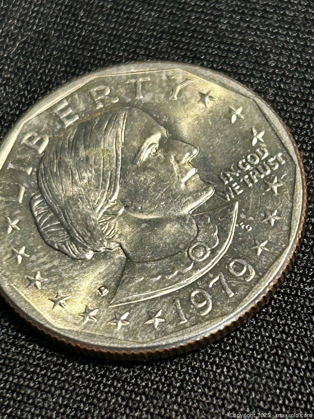 1979 Susan B. Anthony dollar coin | Maxsold