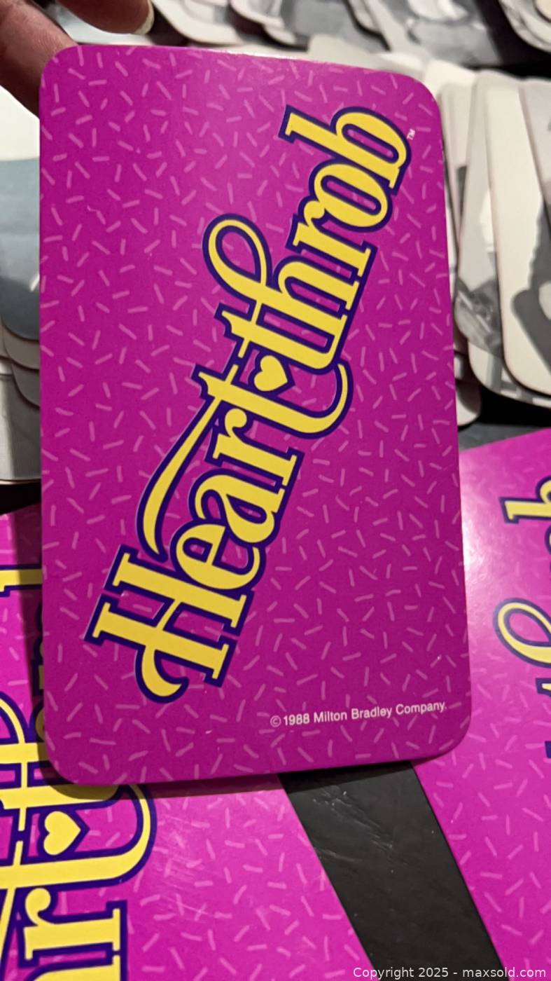 1988 Heartthrob Game Cards, 57 Pieces | Maxsold