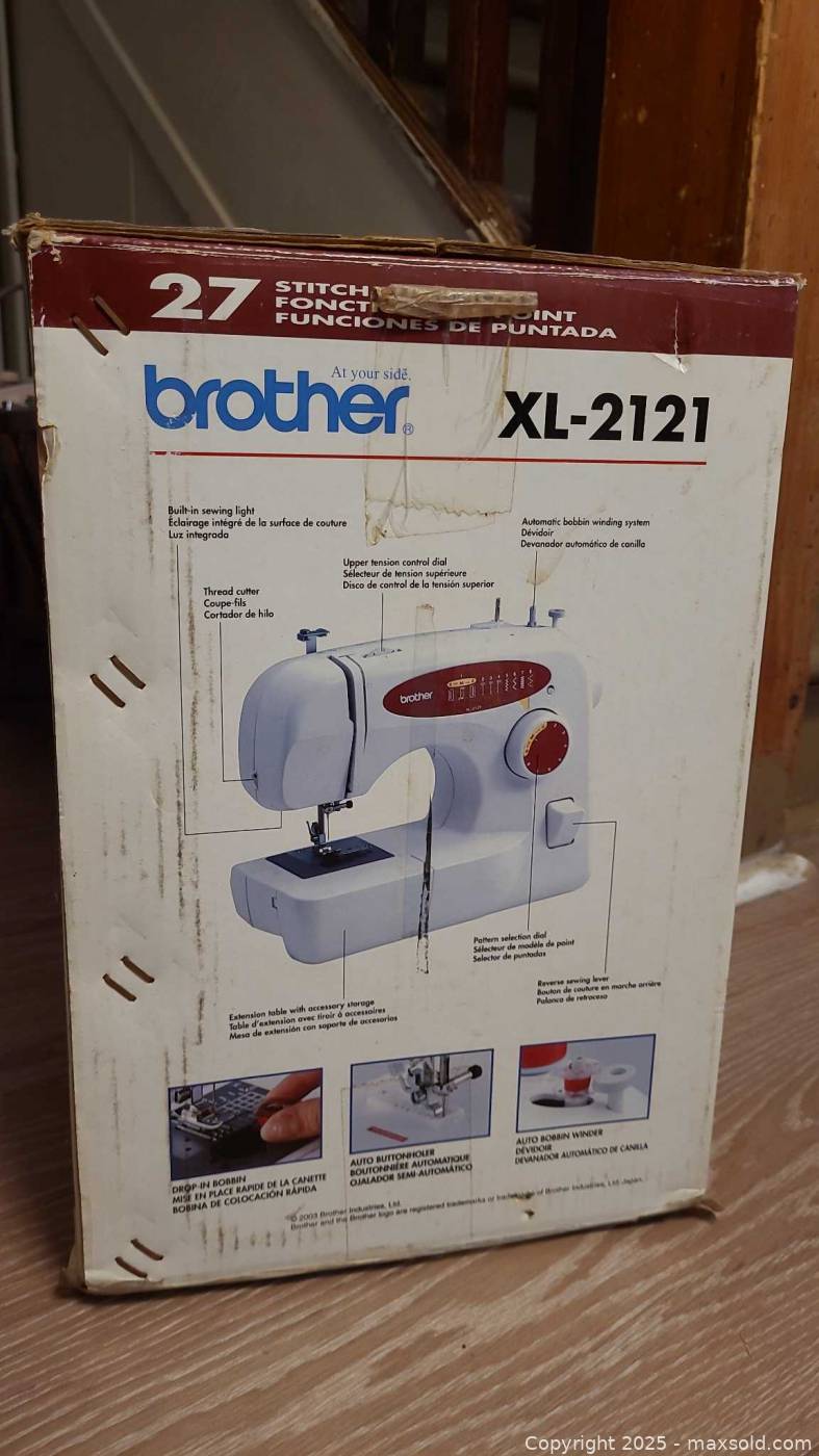 Brother XL-2121 mechanical sewing machine | Maxsold