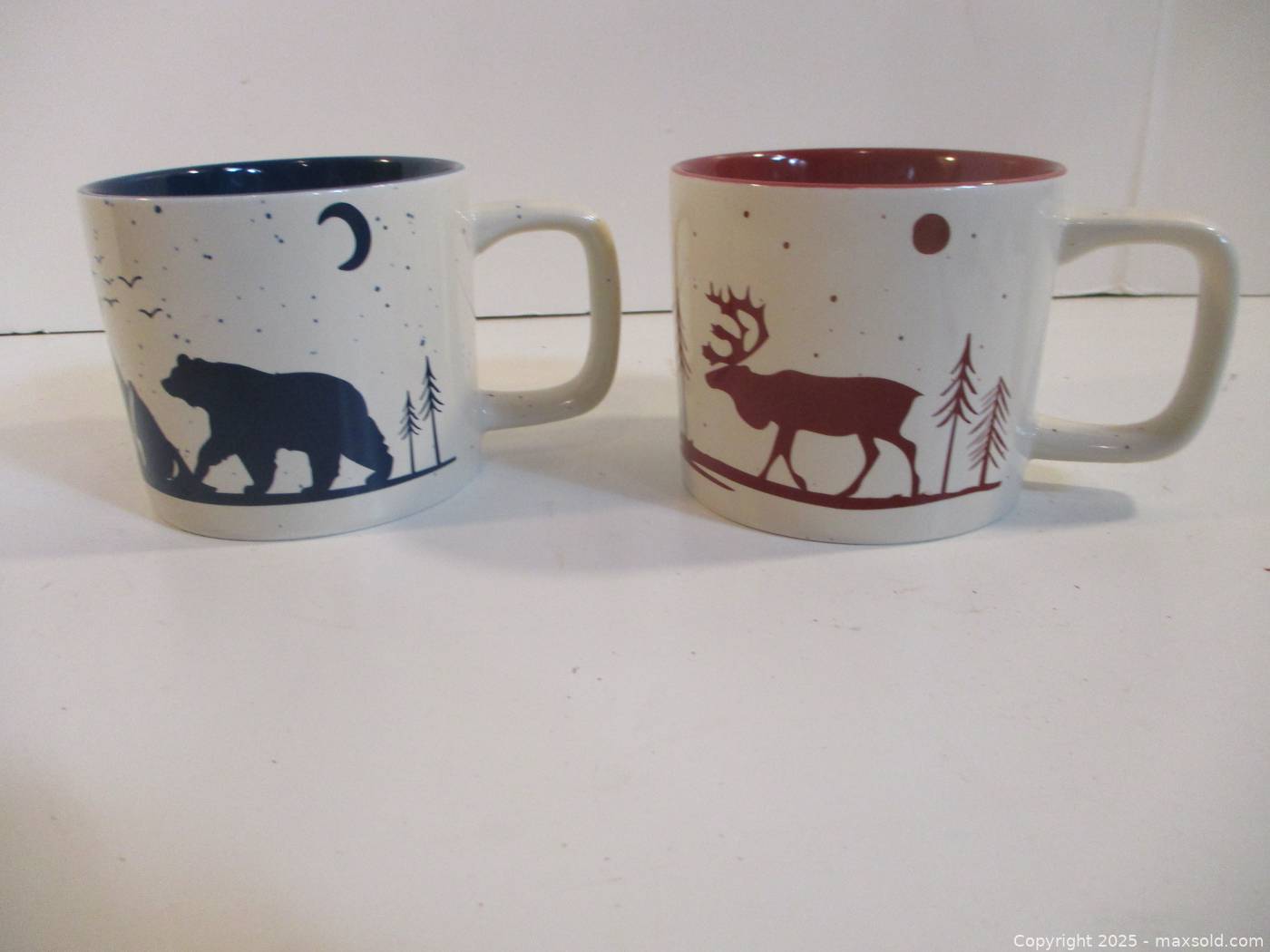 Two Tim Hortons Wildlife Ceramic Mugs | Maxsold