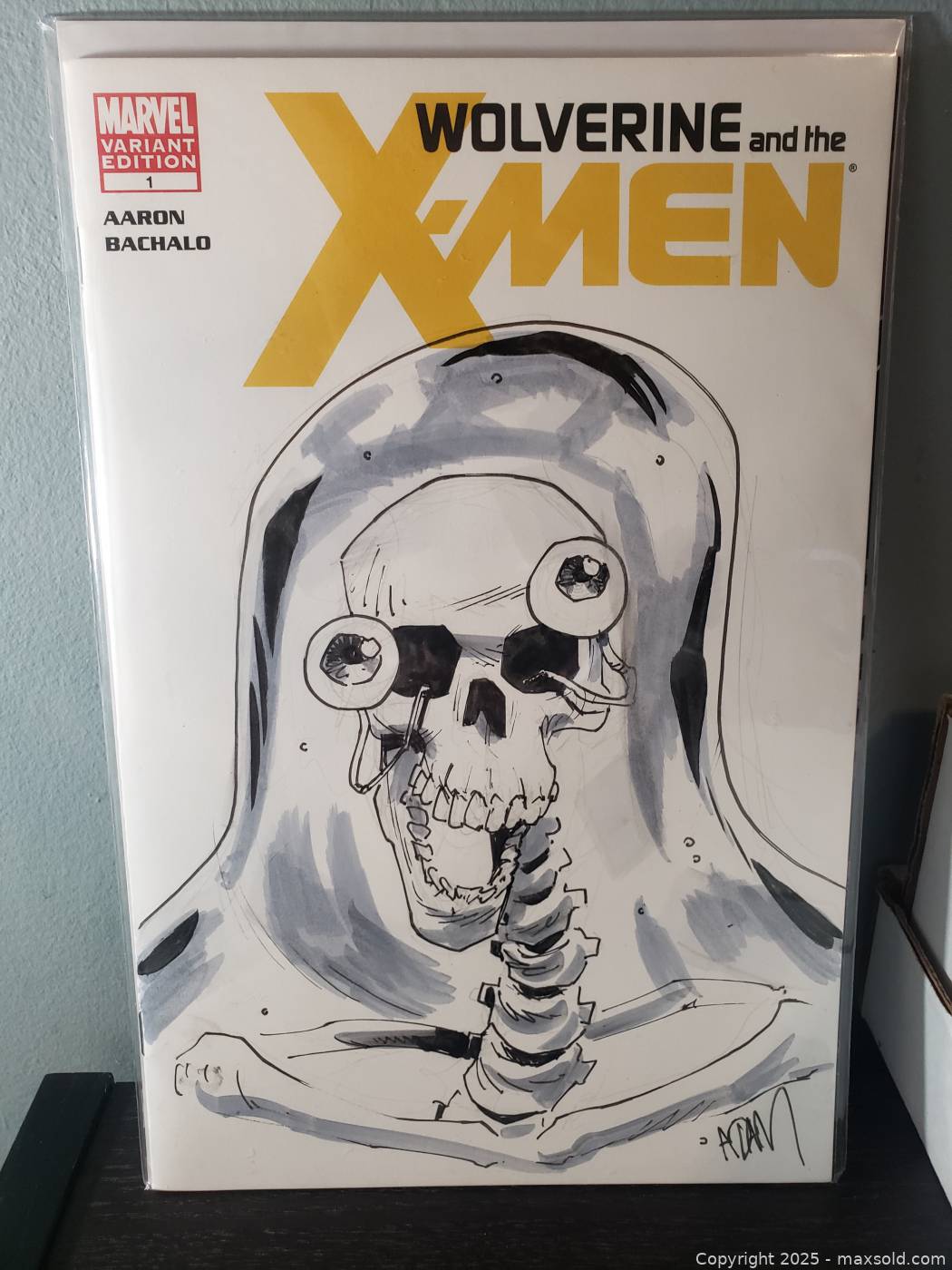 Wolverine and the X-Men #1 2011 blank variant comic | Maxsold