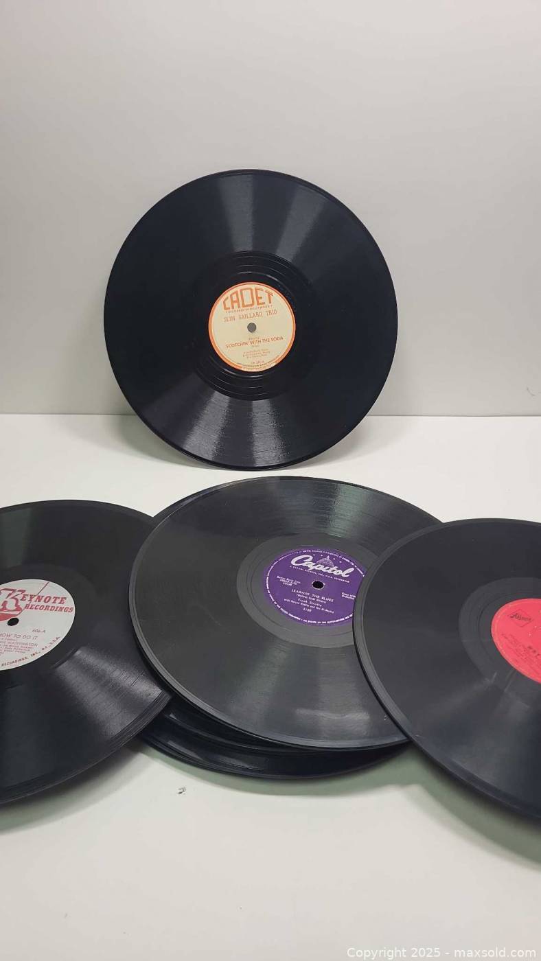 Collection of 78rpm 10-inch records | Maxsold