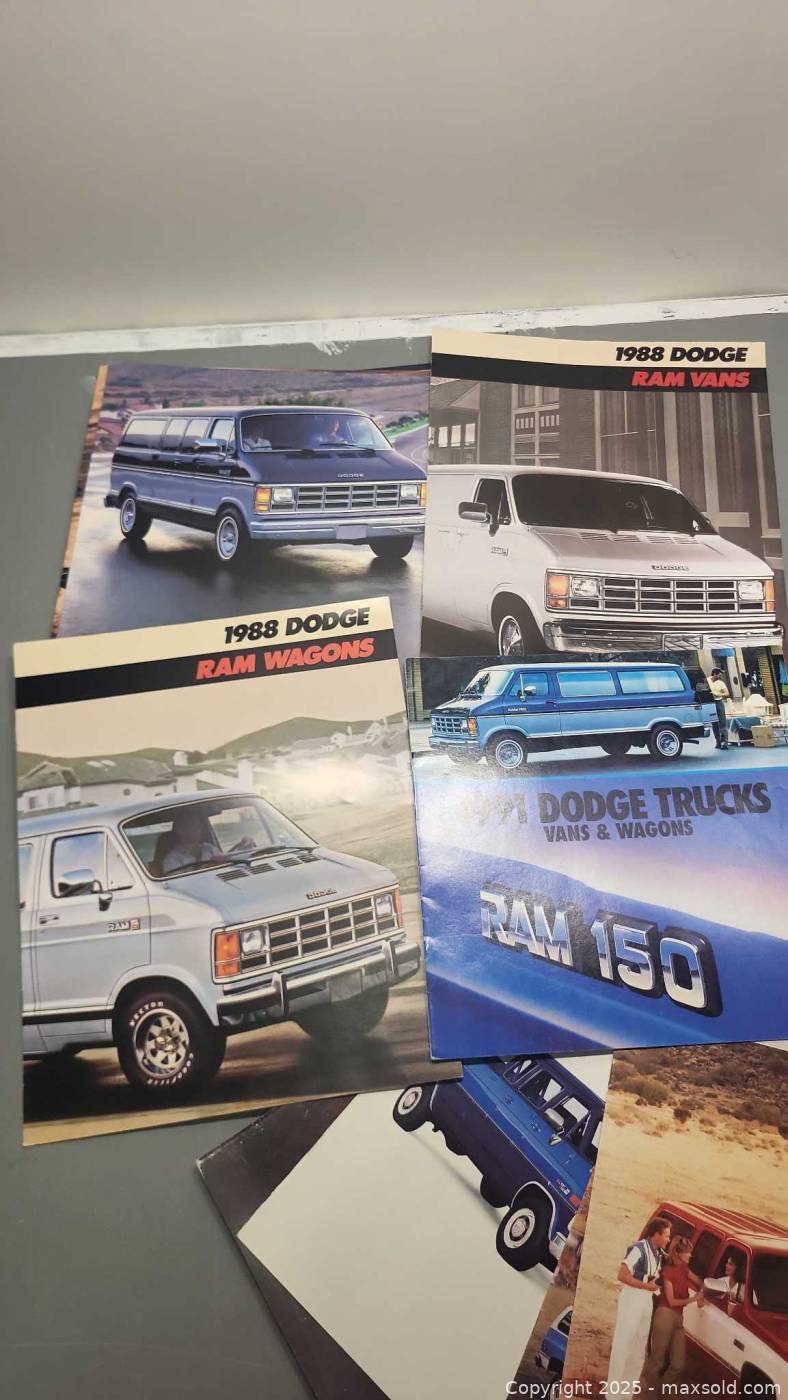 Vintage GMC, Dodge, Chevy truck and van sales brochures | Maxsold