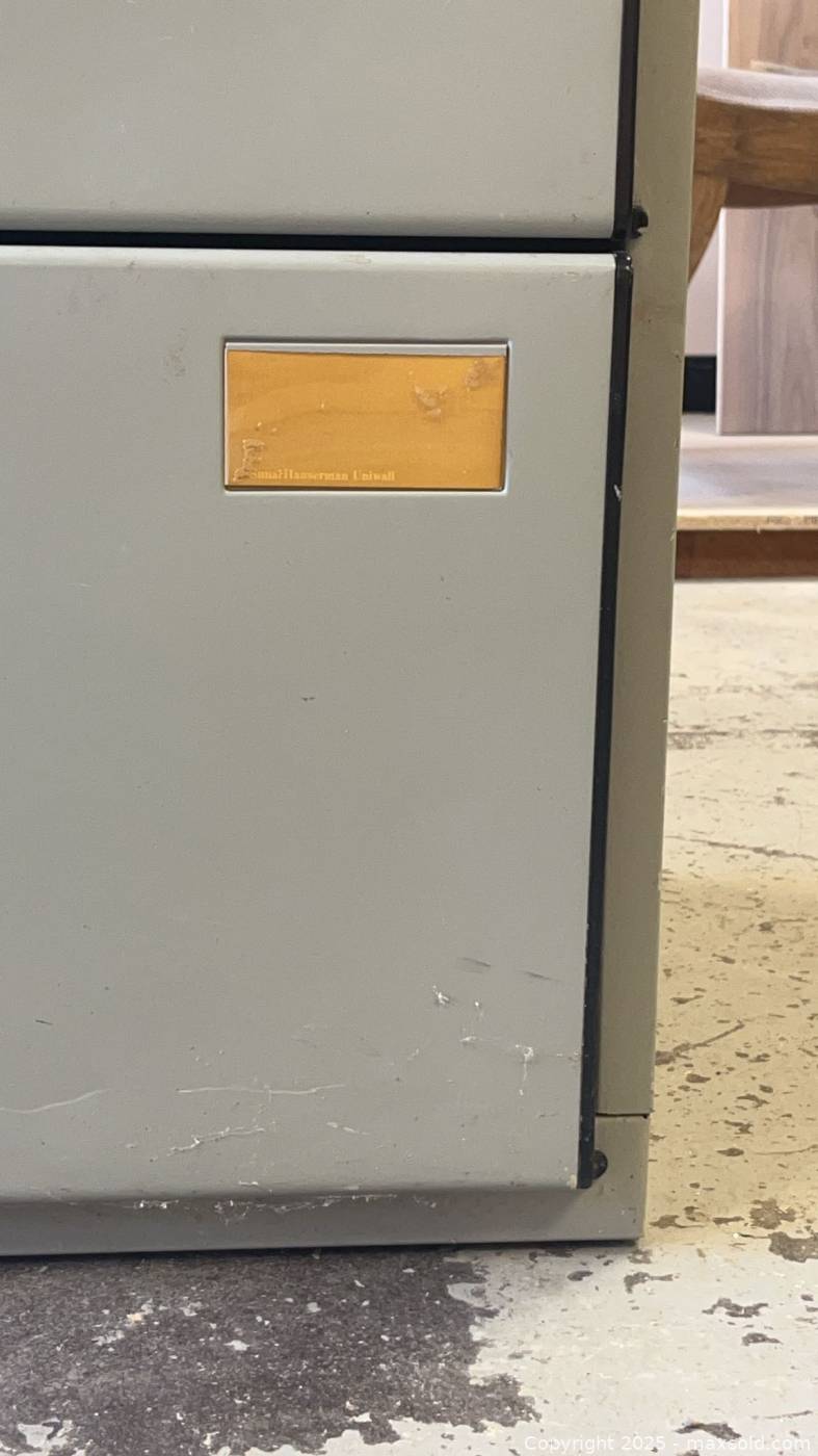 Sunar Hauserman Uniwall 3-Drawer Metal Lateral File Cabinet 36"x18"x43 ...