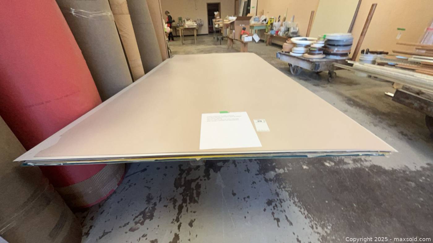 Plastic laminate sheet assortment | Maxsold