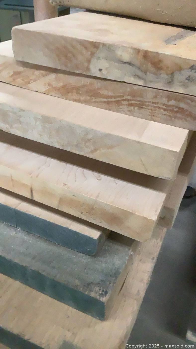 Solid Wood Planks And Corner Rosettes | Maxsold