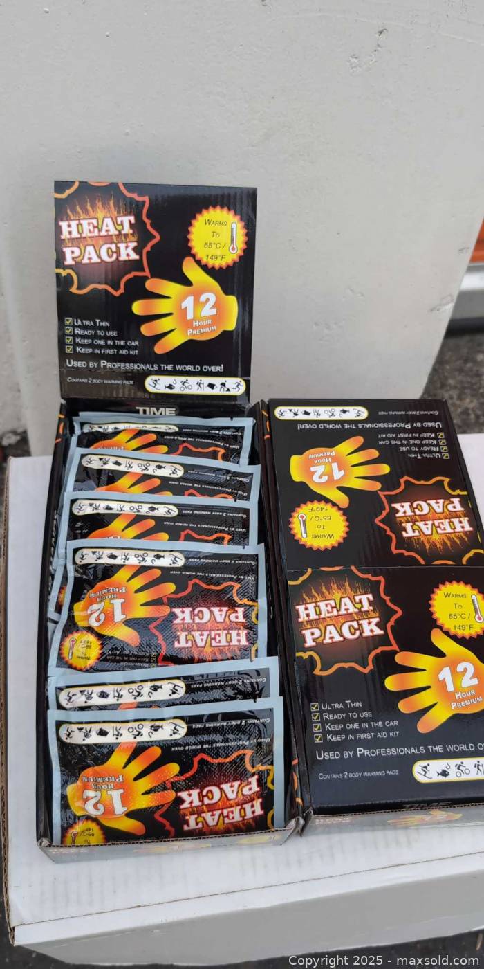 Heat Pack Disposable Body Warmers, 50 Packs | Maxsold