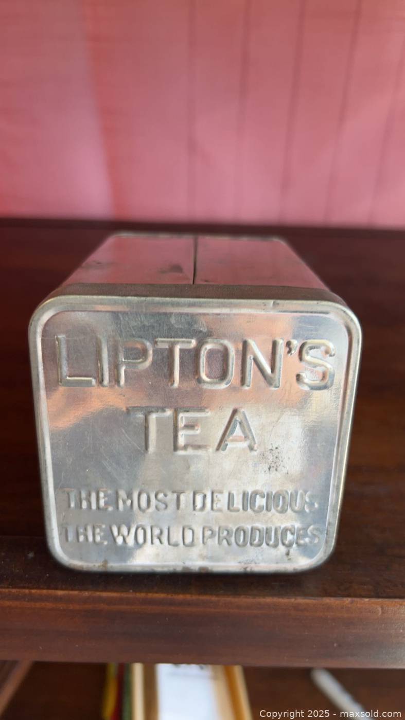 Lipton’s Tea Tin, Prince Albert Can & Hershey Advertising Tip Trays ...
