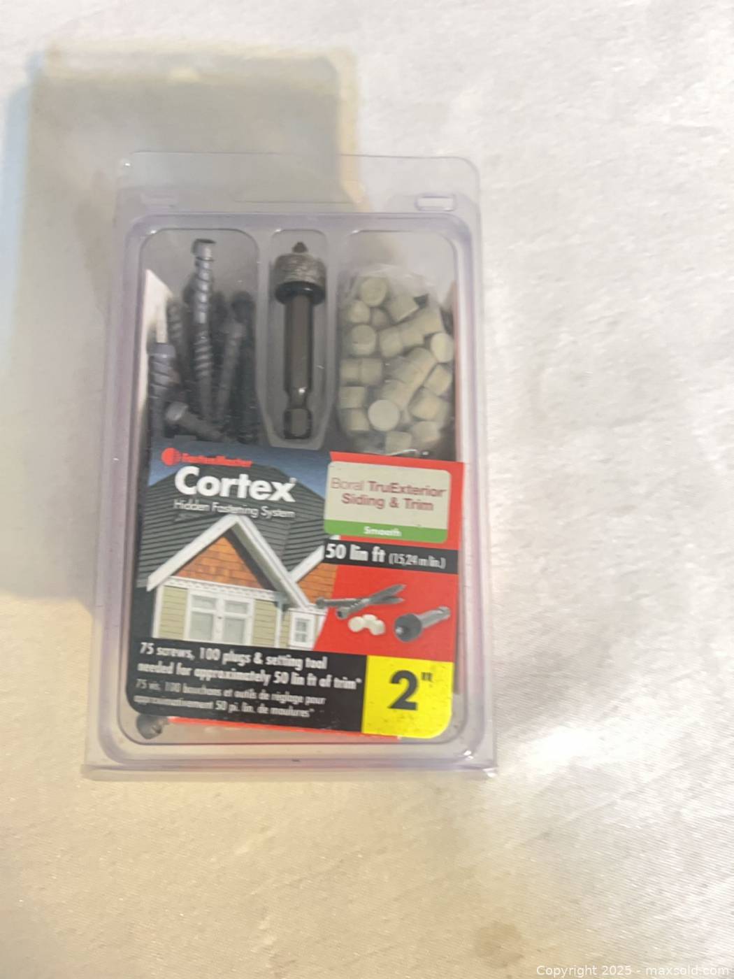 Cortex hidden fastening system kit, 50 lin ft | Maxsold