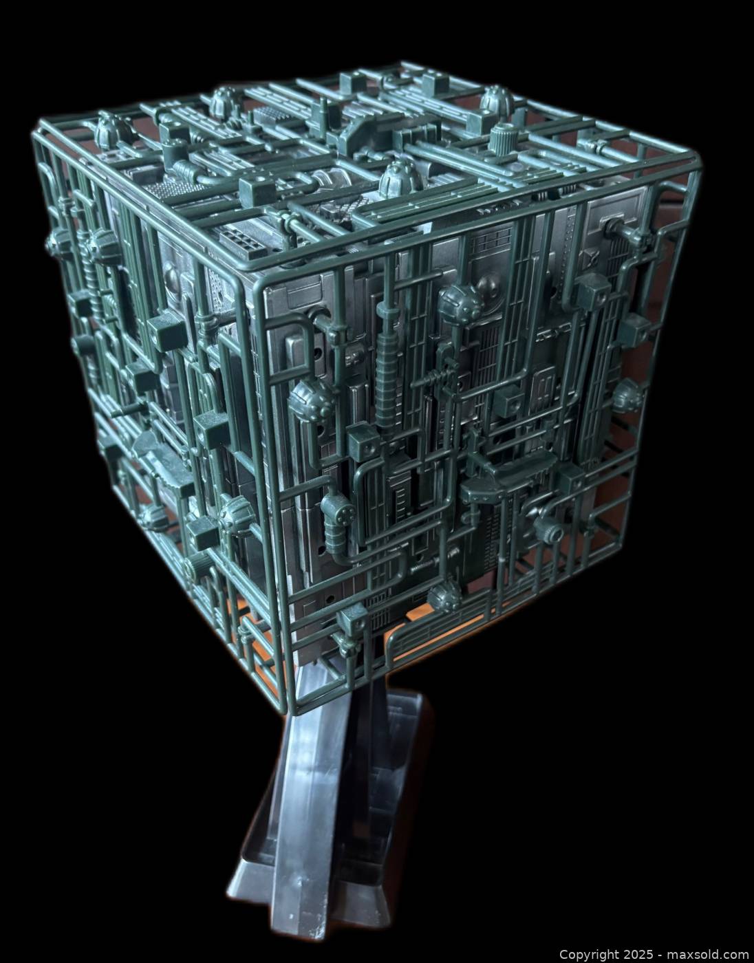 1994 Playmates Star Trek TNG Borg Cube on Stand | Maxsold