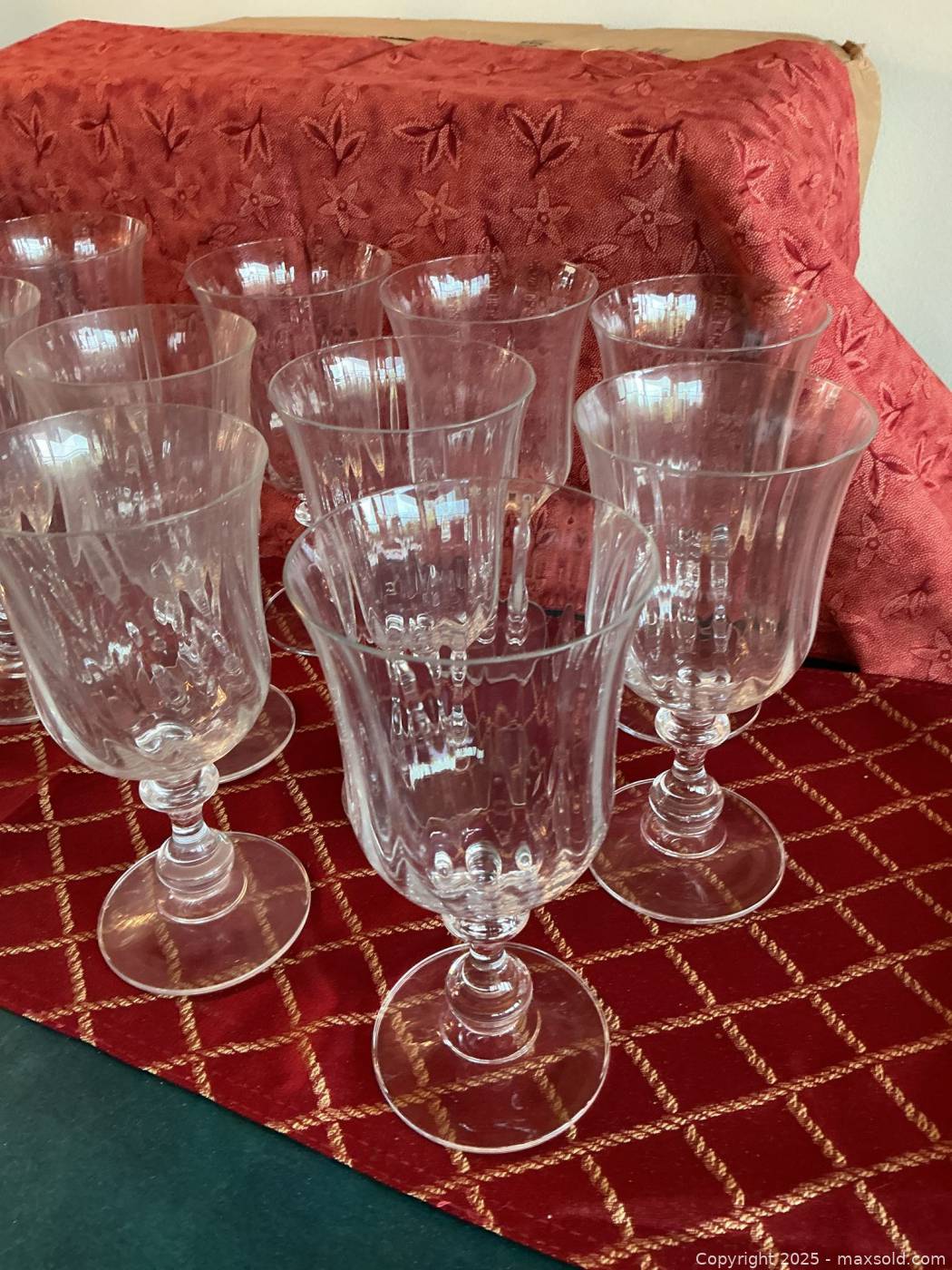 Mikasa French Countryside crystal stemware | Maxsold