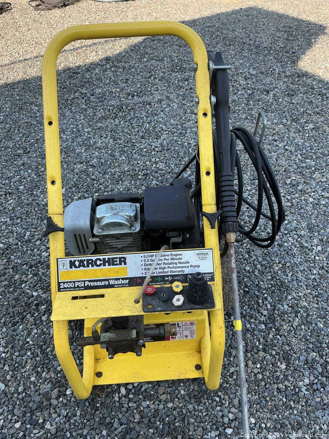 Karcher 2400 PSI 5 HP pressure washer | Maxsold