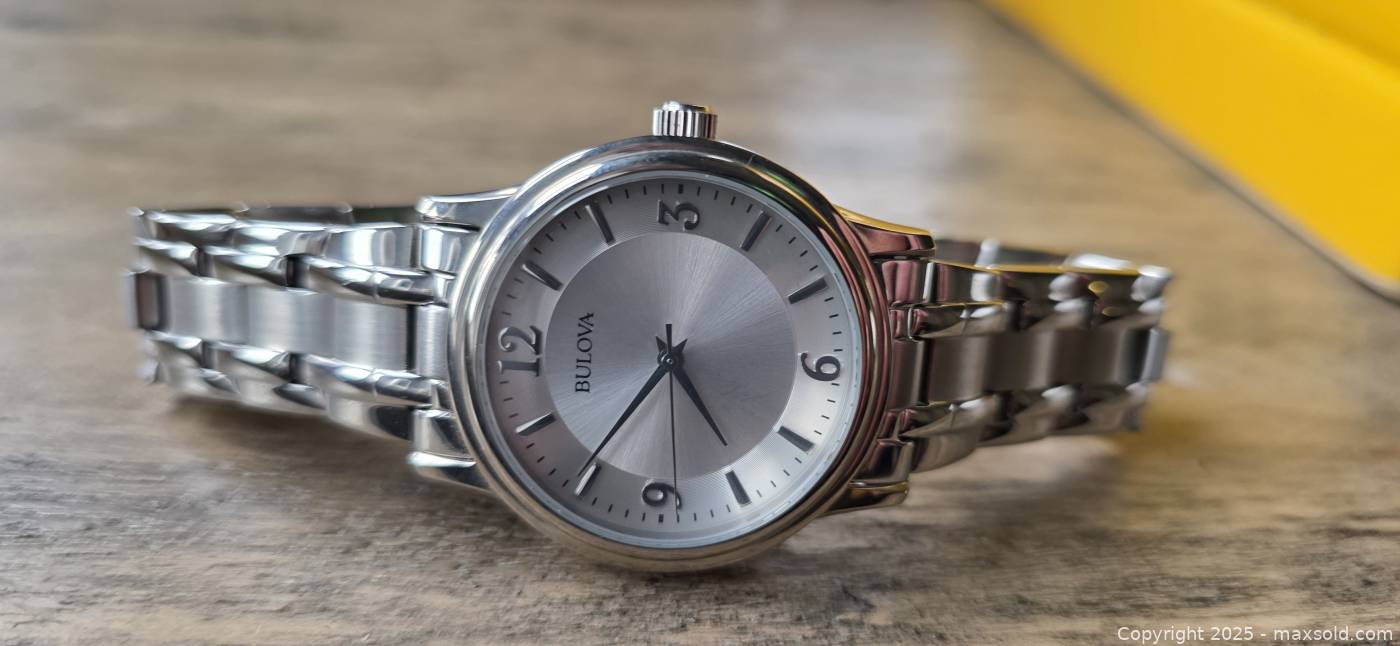 Bulova Corporate Exclusive stainless steel quartz men’s watch | Maxsold