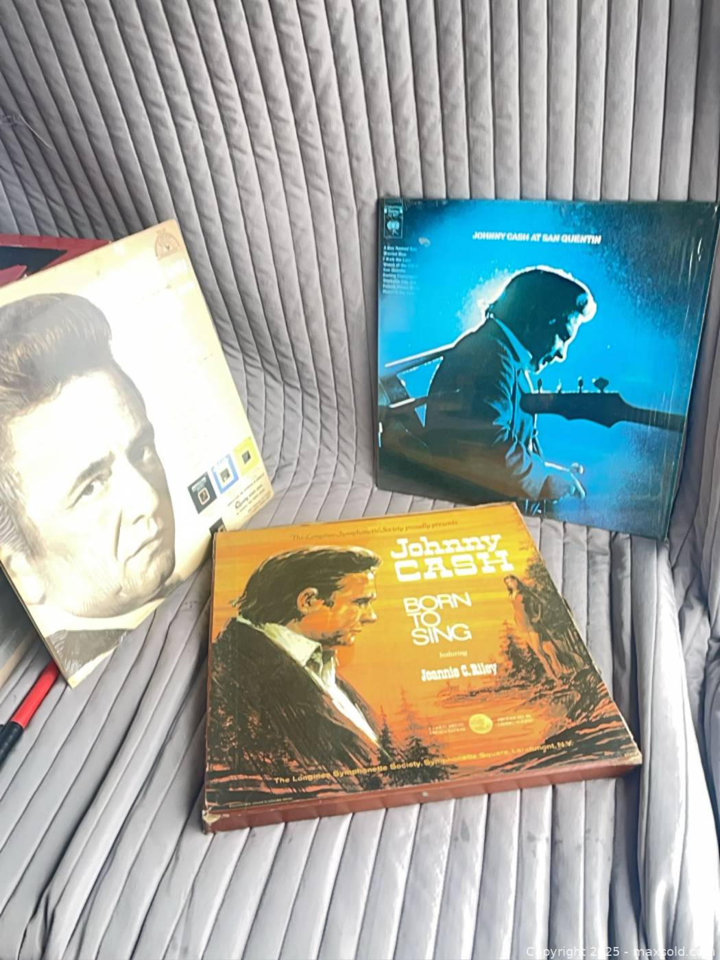 Johnny Cash 12" Vinyl LP Albums x3 | Maxsold