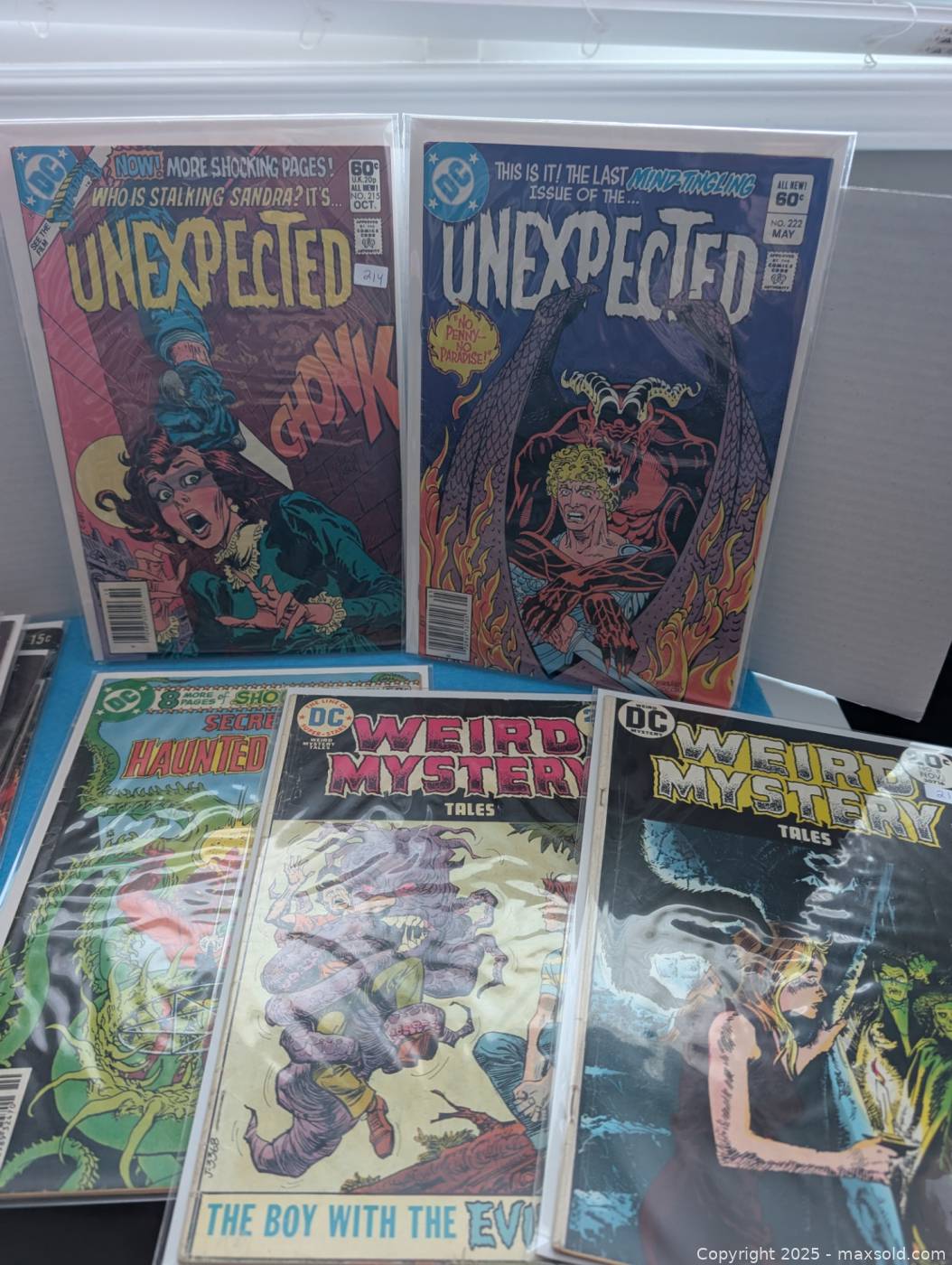 15 DC horror and war comic books | Maxsold